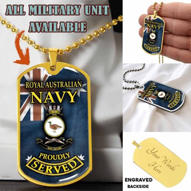 HMAS Teal_Dogtag - Proud-Nation